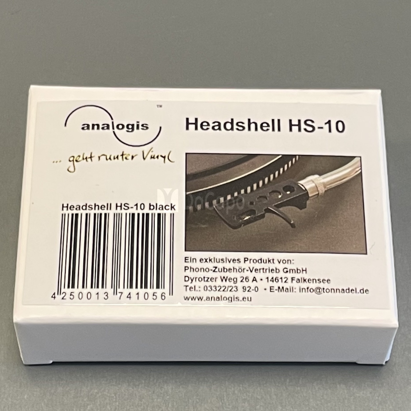 Technics Style SME Headshell Black/Silver - DaCapo Audio Shop